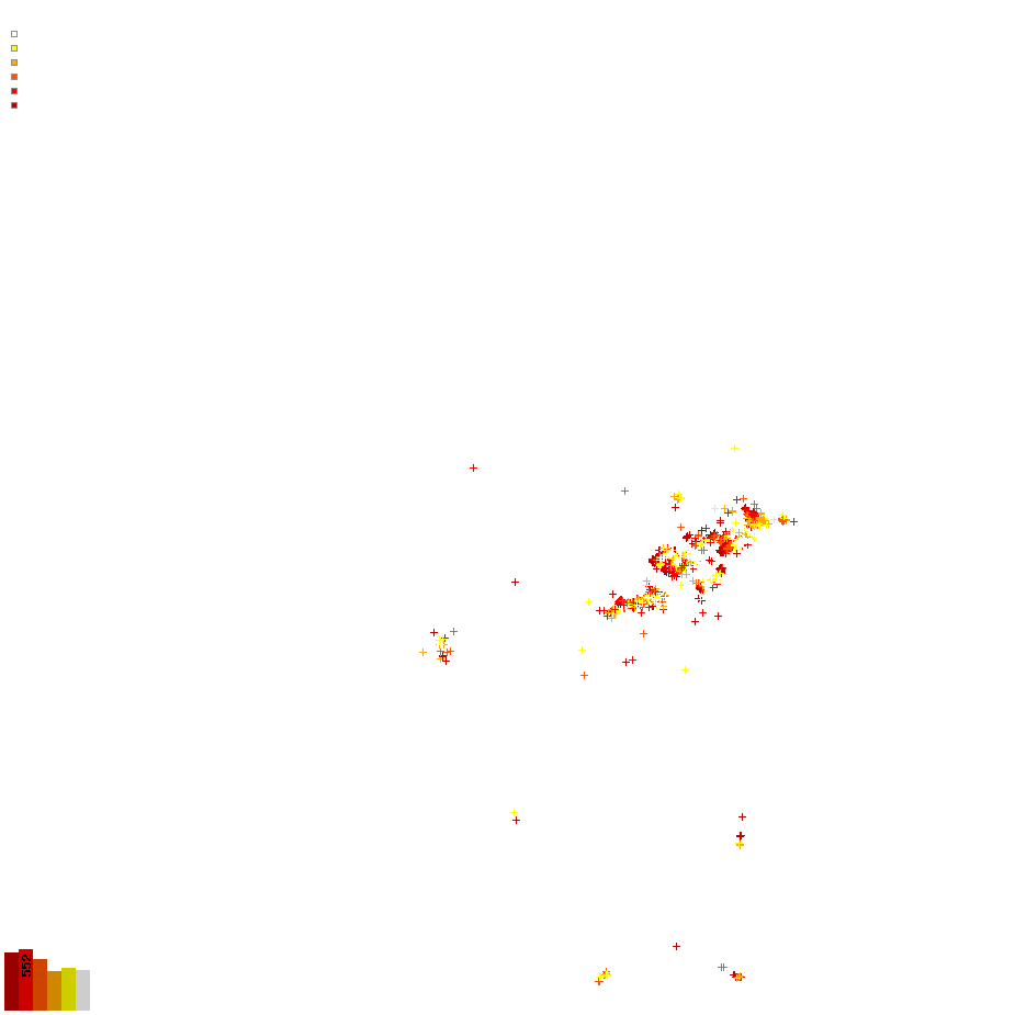 Lightning & Thunderstorms - Map History