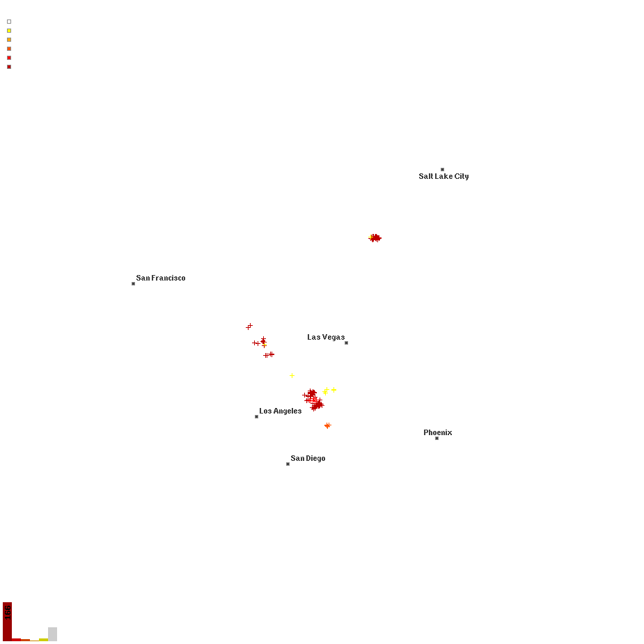 Lightning & Thunderstorms - Map History