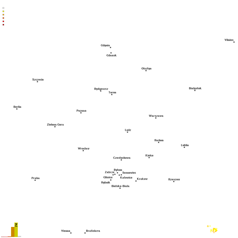 Lightning & Thunderstorms - Map History