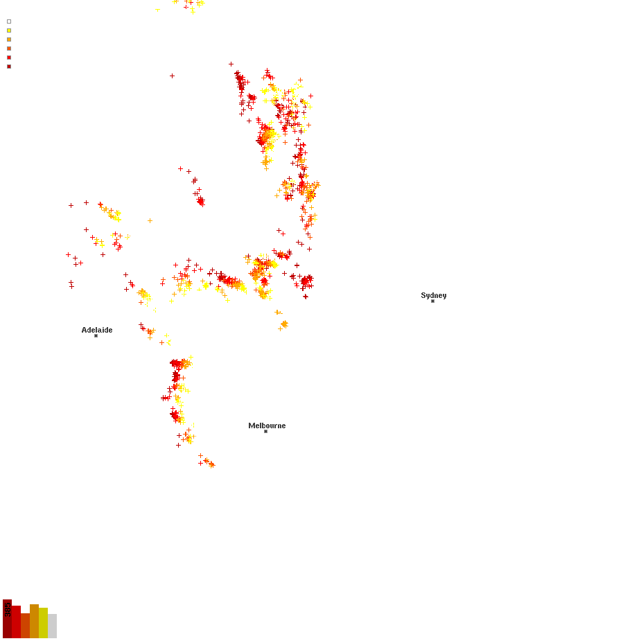 Lightning & Thunderstorms - Map History