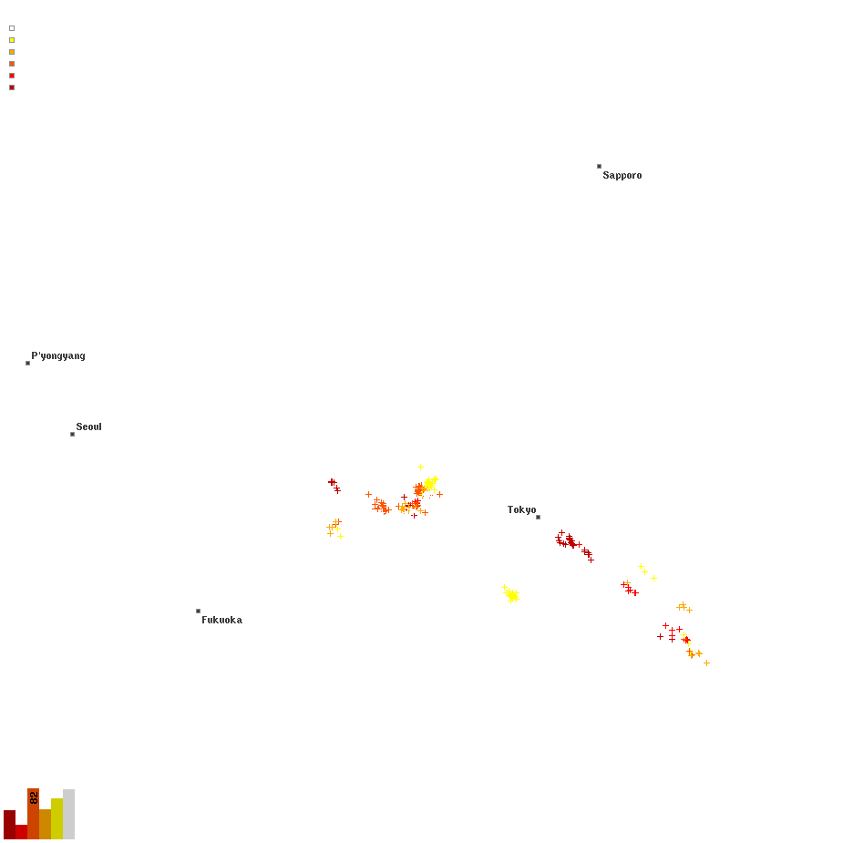 Lightning & Thunderstorms - Map History