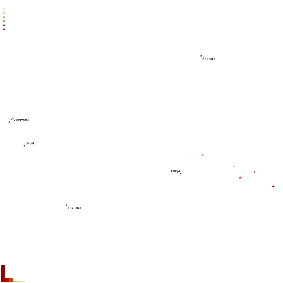 Lightning & Thunderstorms - Map History