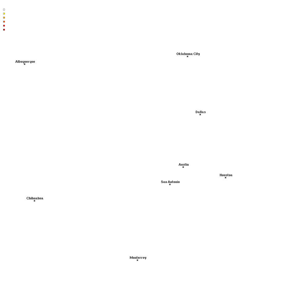 Lightning & Thunderstorms - Map History
