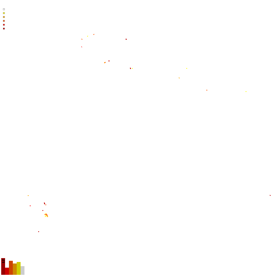 Lightning & Thunderstorms - Map History