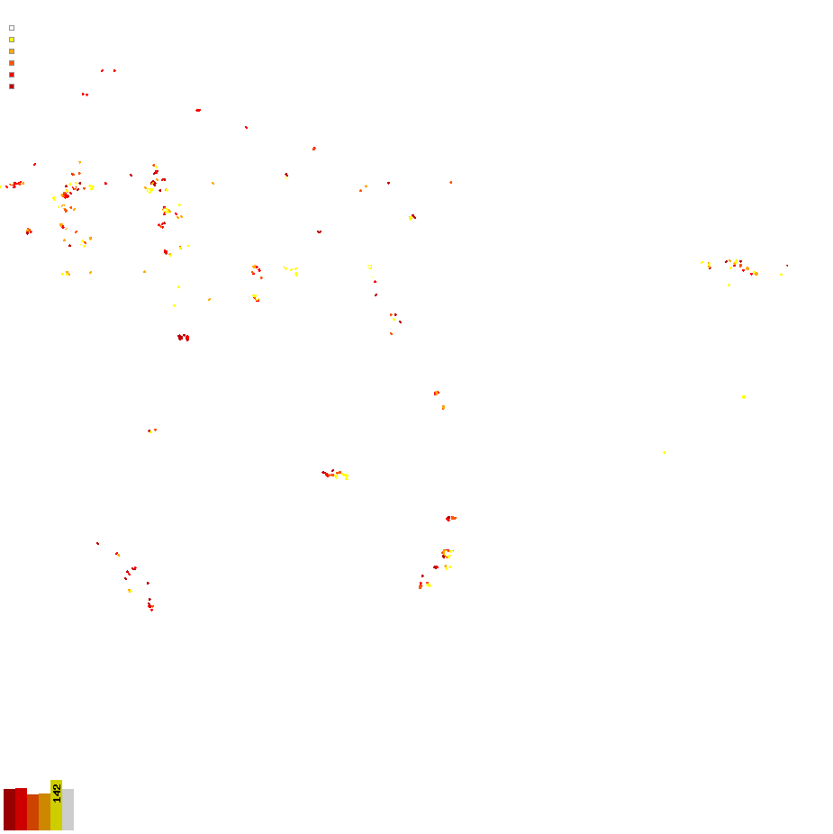 Lightning & Thunderstorms - Map History